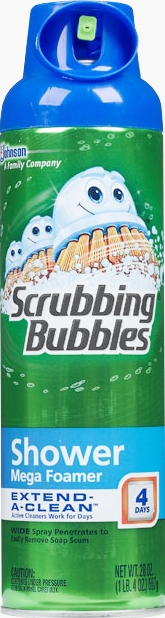 Scrubbing Bubbles® Mega Shower Foamer : SC Johnson Scrubbing Bubbles® Mega Shower Foamer : SC Johnson